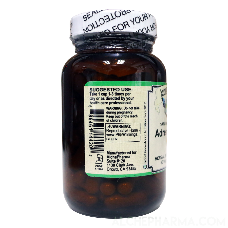 Adrenal Rx Powder Capsules Adaptogen Blend – AlchePharma