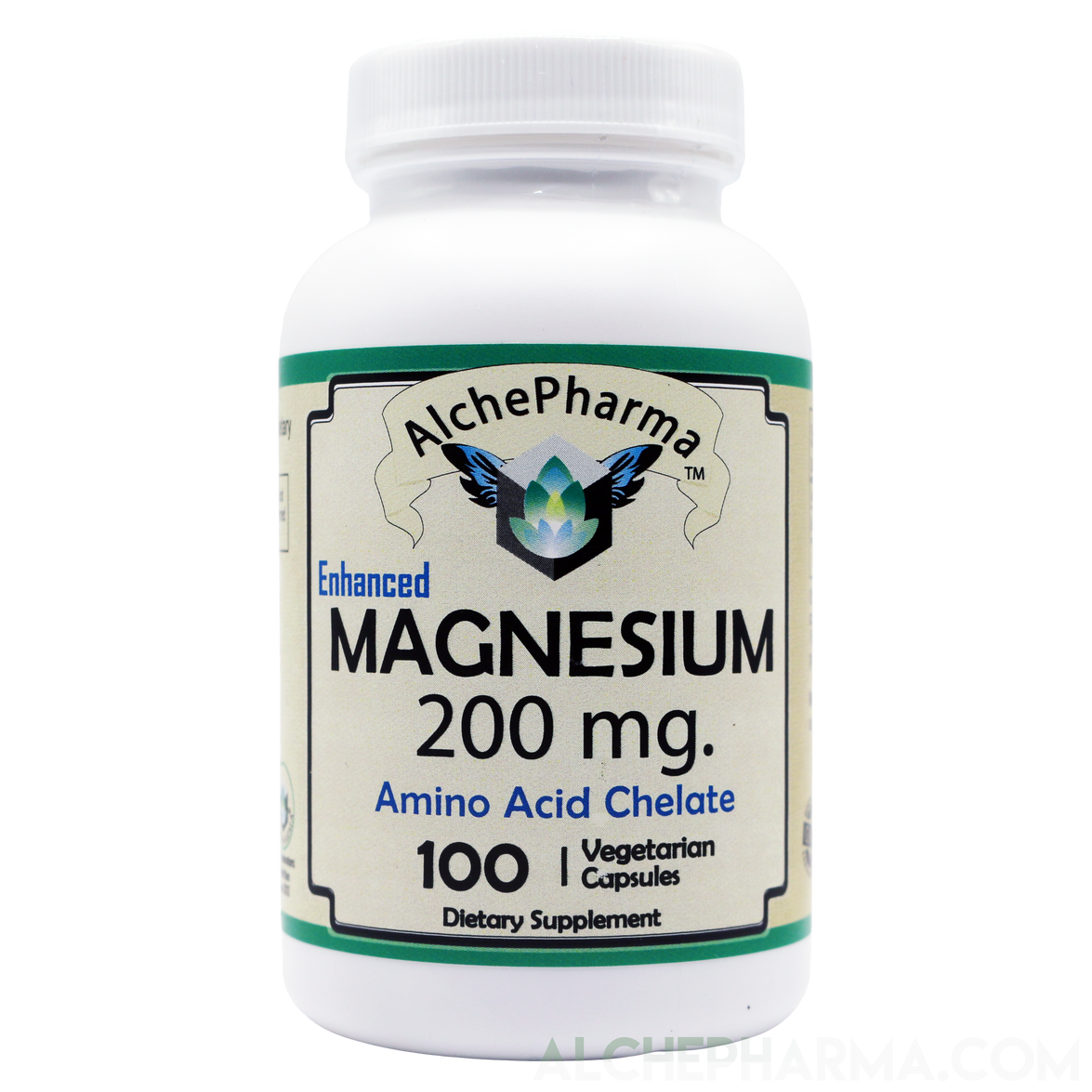 Magnesium Enhanced 100% Rice Protein Chelate 200 mg Vcaps (New Formula ...