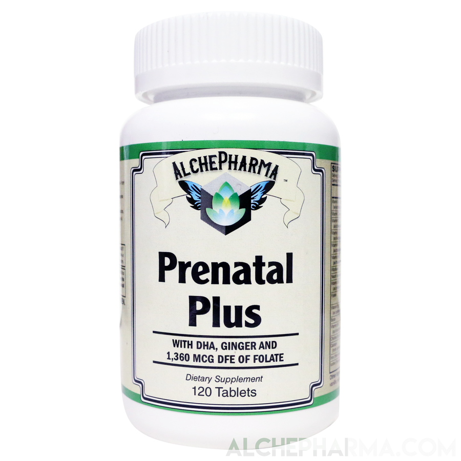 Prenatal Plus (Optimized) 4 tablet/day comprehensive formula – AlchePharma