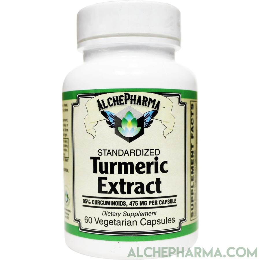 Turmeric 500mg. w/ Sabinsa’s Curcumin C3 Complex® Capsules – AlchePharma